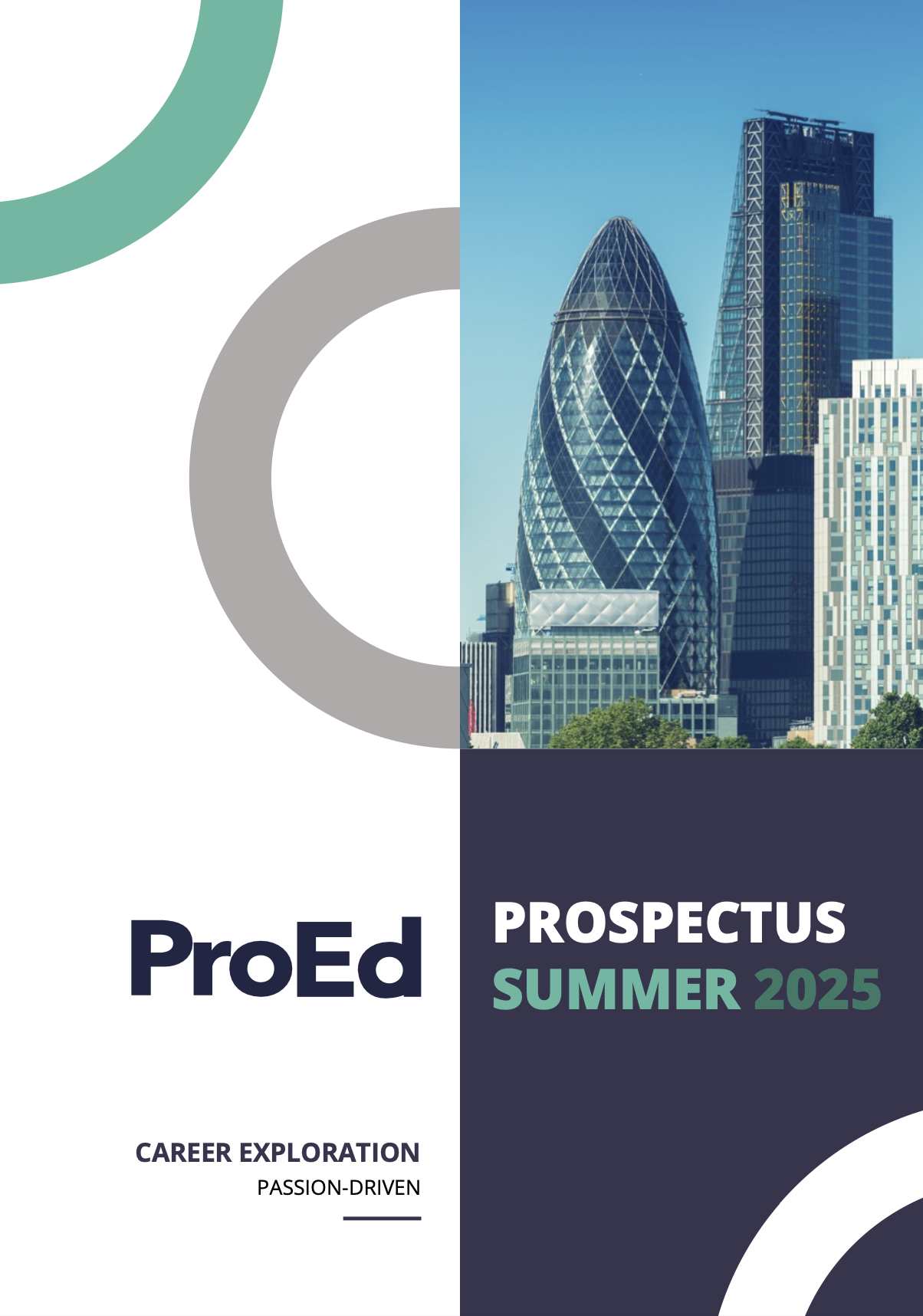 Programmes - ProEd Passion-Driven | Career Exploration